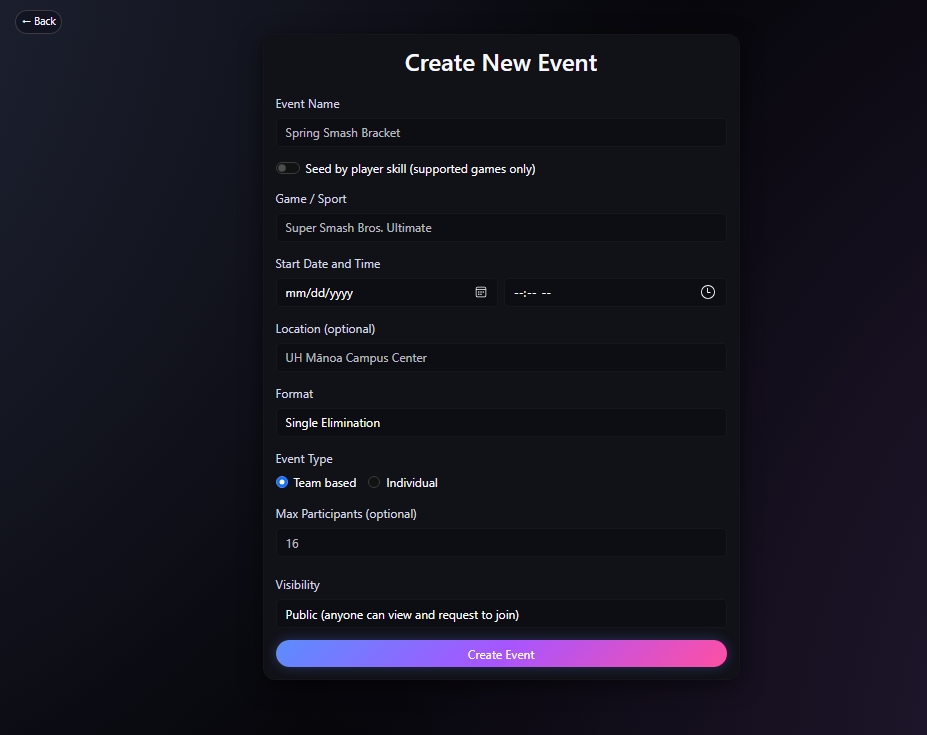 CampusArena | Projects for the UH Community